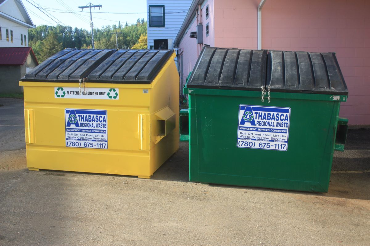 Front Load Dumpster Rentals - Athabasca Regional Waste
